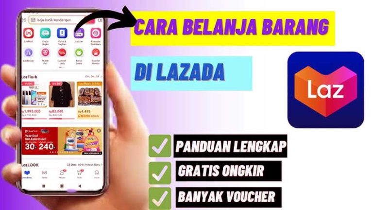 Cara Belanja Di Lazada | Rintik Sedu