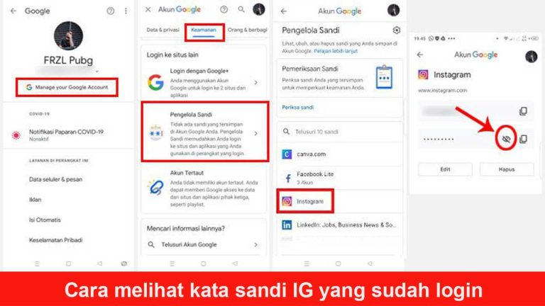 Cara Melihat Kata Sandi IG Yang Sudah Login | Rintik Sedu